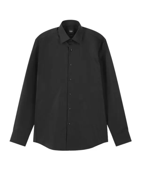 Hugo Boss Boss One Slim-fit Dress Shirt In Wrinkle-free Poplin