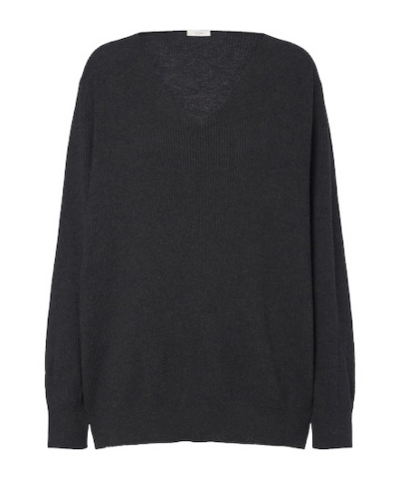 THE ROW Cotton And Cashmere V-neck Sweater