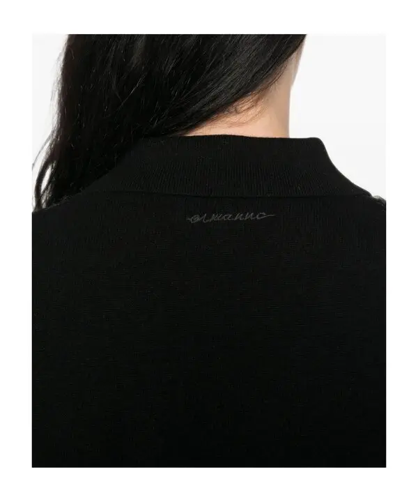 ERMANNO FIRENZE Lace-panel Knit Top
