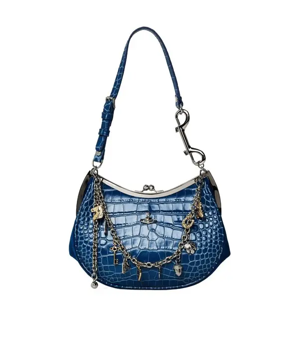 VIVIENNE WESTWOOD Compact Shoulder Bag - Blue