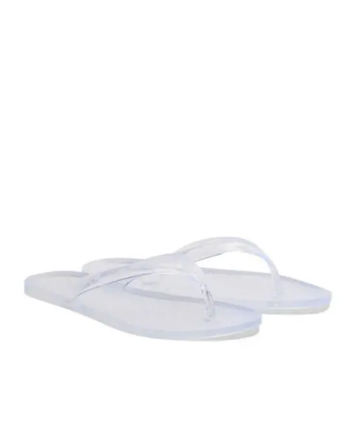 ANCIENT GREEK SANDALS Transparent Pvc Flip-flops - White