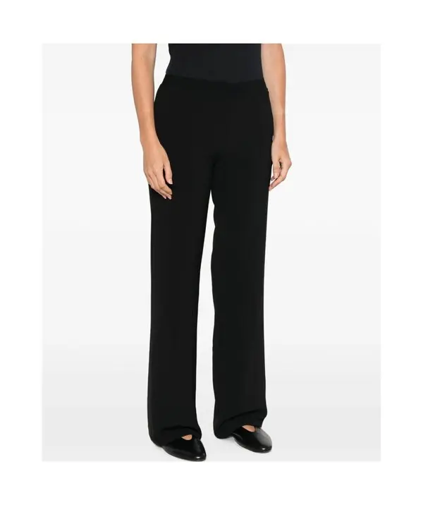 ERMANNO FIRENZE Logo-waistband Casual Trousers