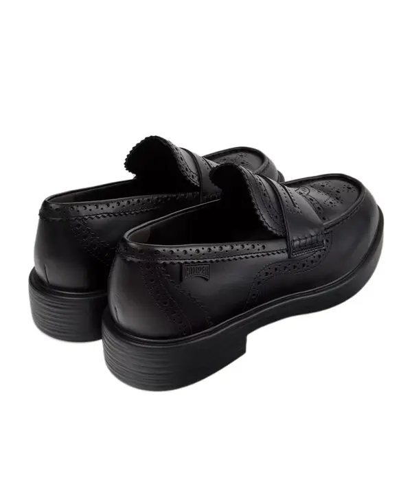 Camper Leather Moccasins For