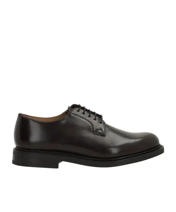Church's Round-toe Formal Business Shoes - Ebony