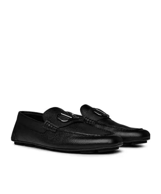 Valentino Garavani Logo Detail Loafers