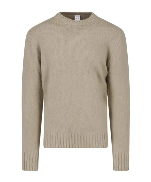Aspesi Crew Neck Knit Sweater