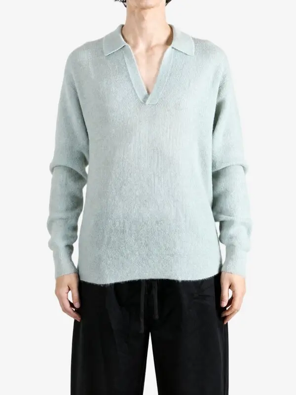 Auralee Long Sleeve Knit Sweater