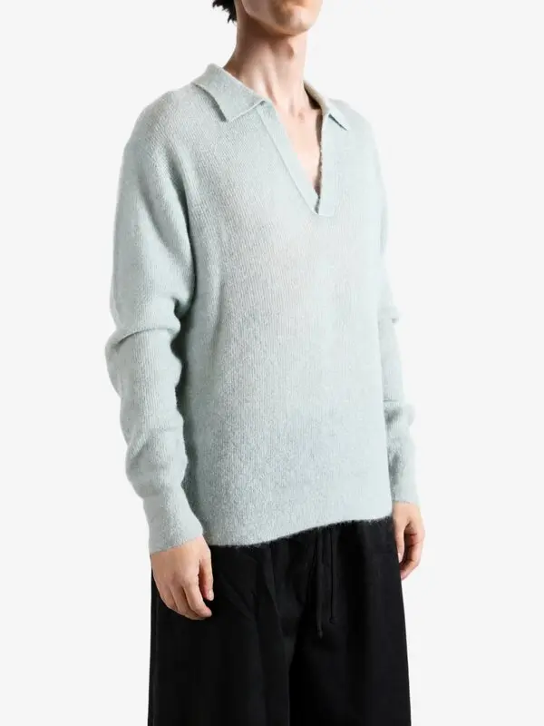Auralee Long Sleeve Knit Sweater