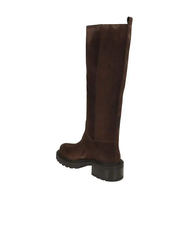 VIA ROMA 15 Tall Lug-sole Boots