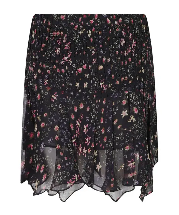 Isabel Marant Étoile Fiala Floral Ruffled Skirt