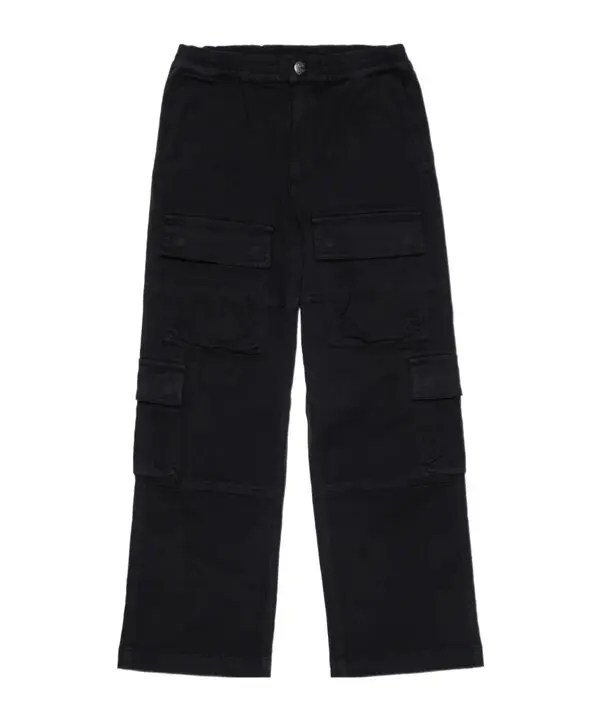 DIESEL® Multi-pocket Cargo Pants - Black