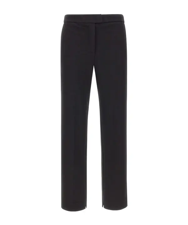 KAOS Straight-leg Tailored Pants With Hem Slits