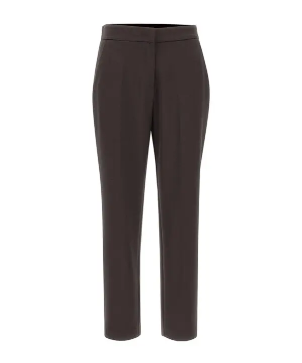 KAOS Straight-leg Trousers With Elastic Waistband