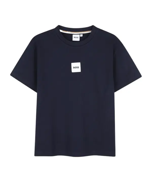 Hugo Boss Logo-patch T-shirt - Black
