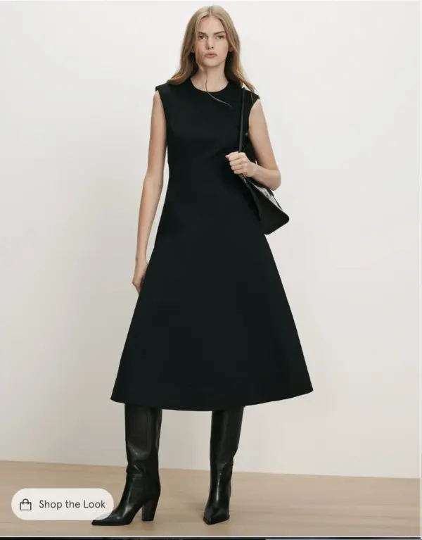 Veronica Beard Dulce Midi-dress - Black