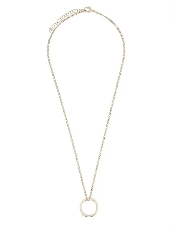 MAISON MARGIELA Collana Con Pendente Ad Anello "numeric Signature