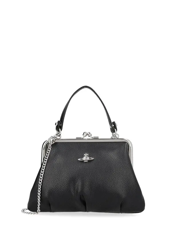 VIVIENNE WESTWOOD Granny Frame Bag - Black