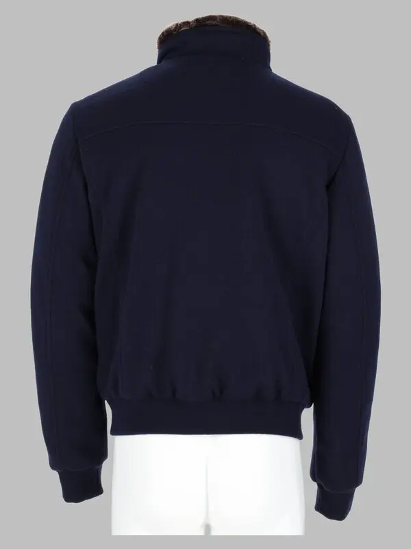MOORER Giacca "bellati" Zip-up Jacket With Fur Collar