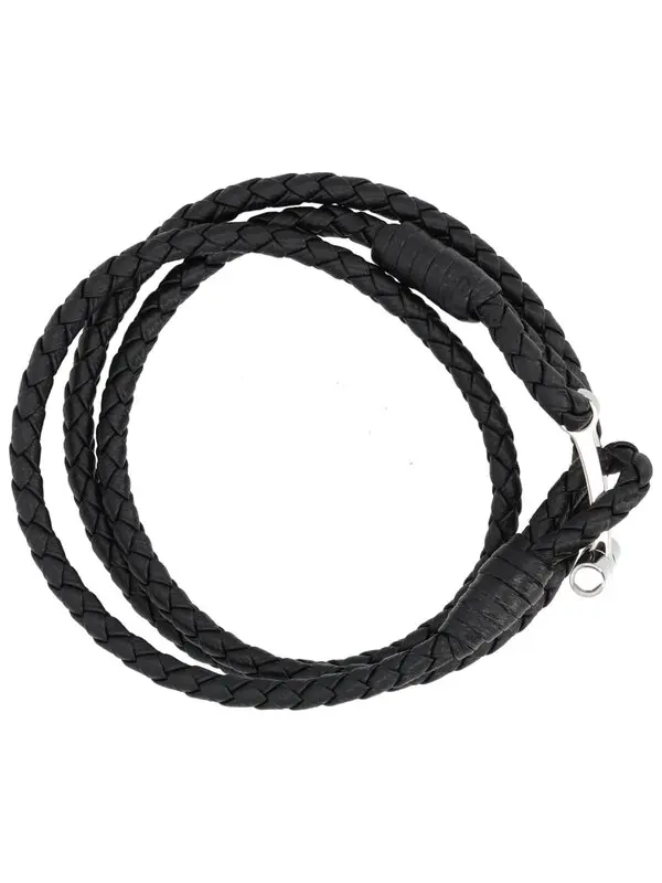TOM FORD Bracciale In Pelle Intrecciata