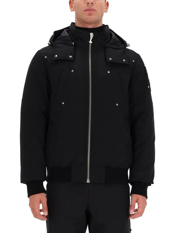 Moose Knuckles Bomber "original Ballistic Neoshear - Black
