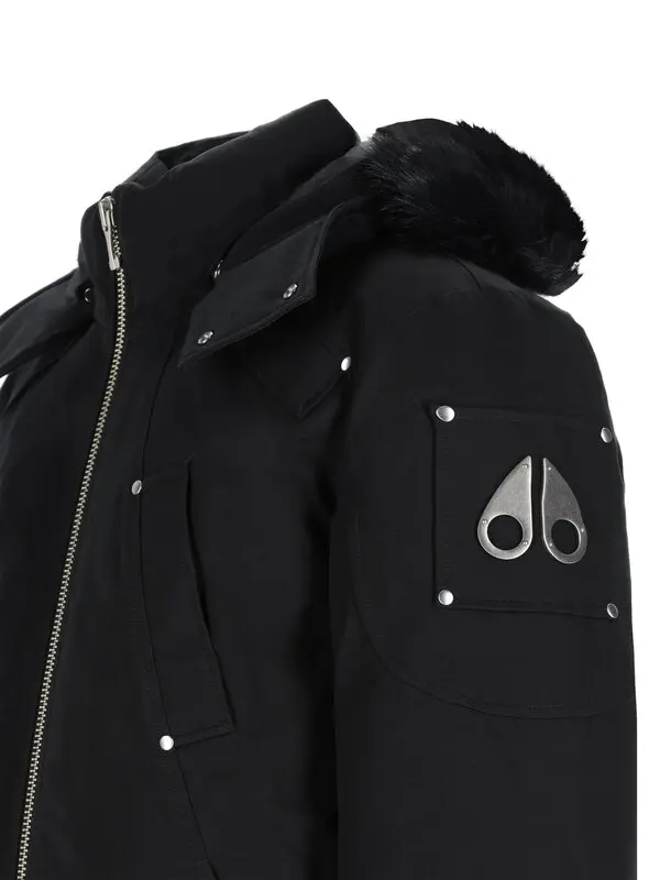 Moose Knuckles Original Ballistic Neoshear" Bomber Jacket