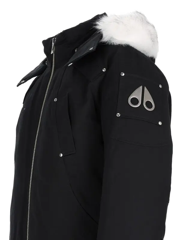 Moose Knuckles Original Ballistic Neoshear" Bomber Jacket