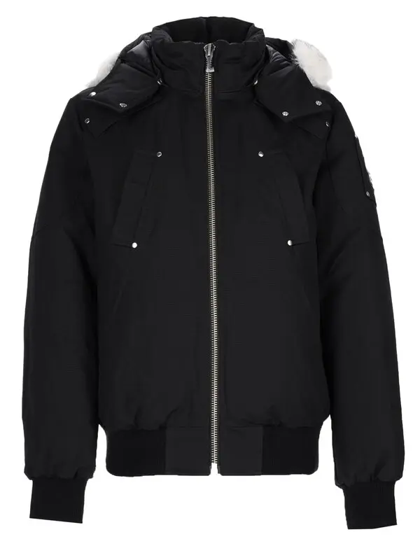 Moose Knuckles Original Ballistic Neoshear" Bomber Jacket