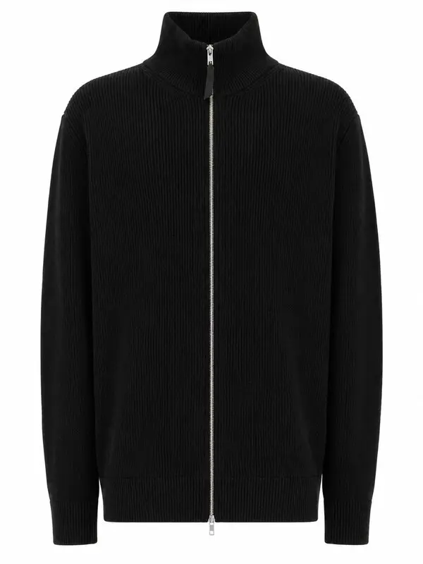 MAISON MARGIELA Cardigan Con Zip - Black
