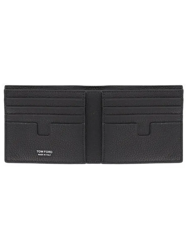 TOM FORD Portafoglio Bifold Con Logo