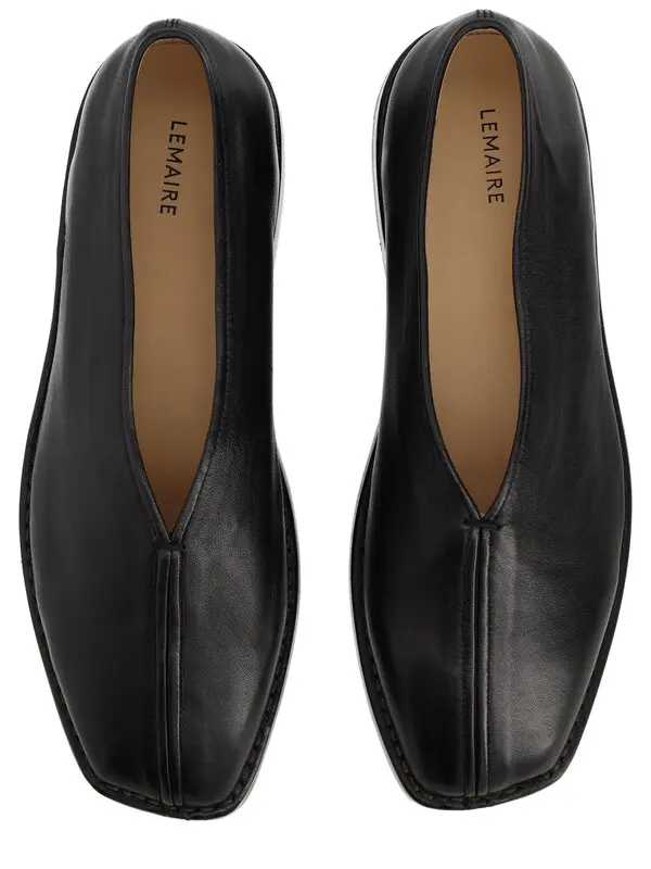 LEMAIRE Slipper Flat Piped