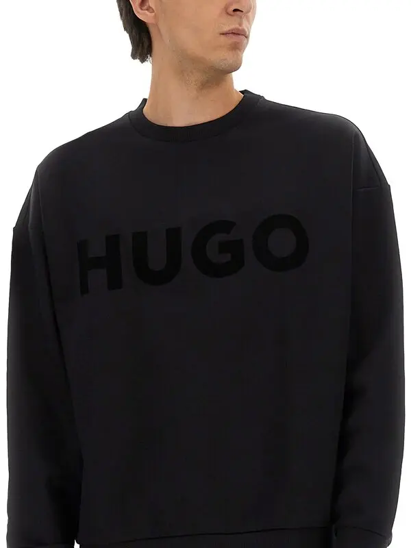 Hugo Oversized Logo Sweatshirt