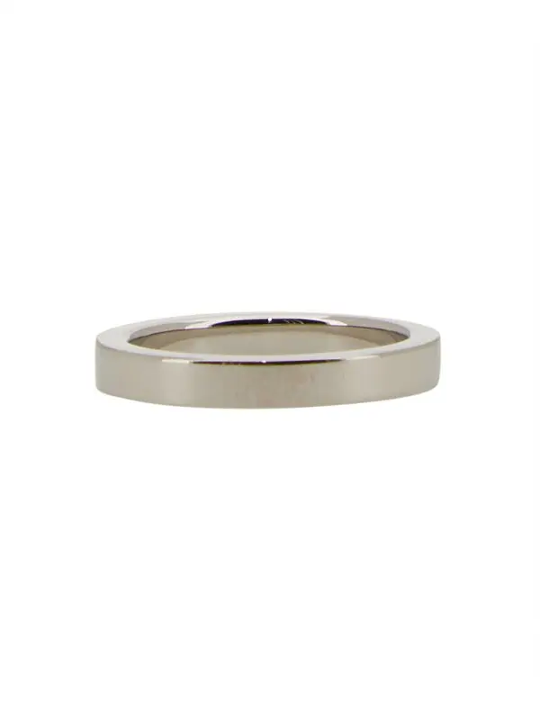MAISON MARGIELA Anello Con Logo "numeric Minimal Signature" Slim