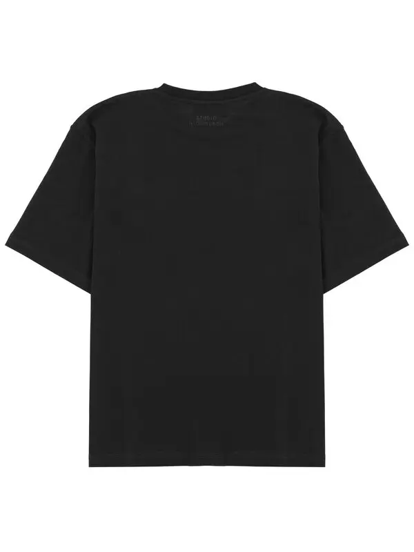Studio Nicholson T-shirt In Cotone - Black