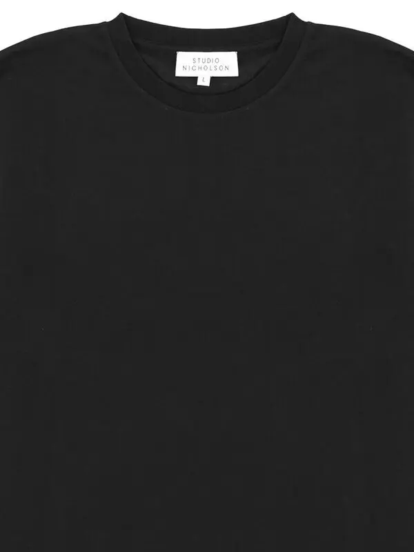 Studio Nicholson T-shirt In Cotone - Black