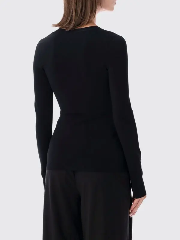 Stella McCartney Slim Fit Long-sleeved U-neck Knit Top