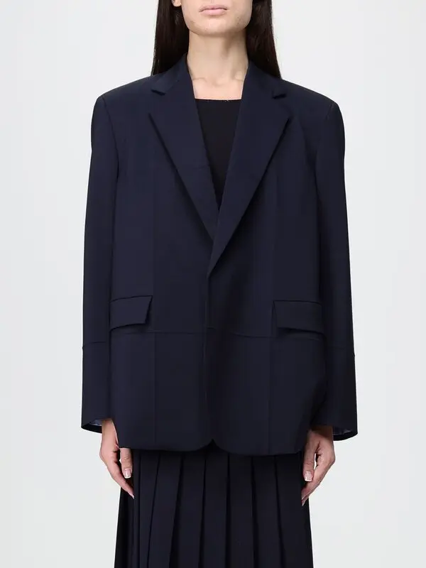 N° 21 Relaxed Fit Single-breasted Wool Blend Blazer