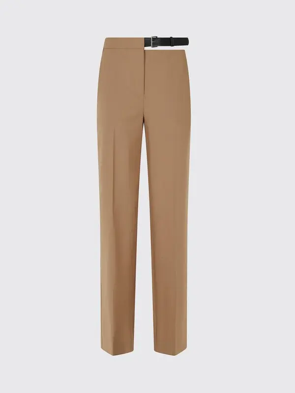 SEMICOUTURE Wool Blend Trousers - Brown