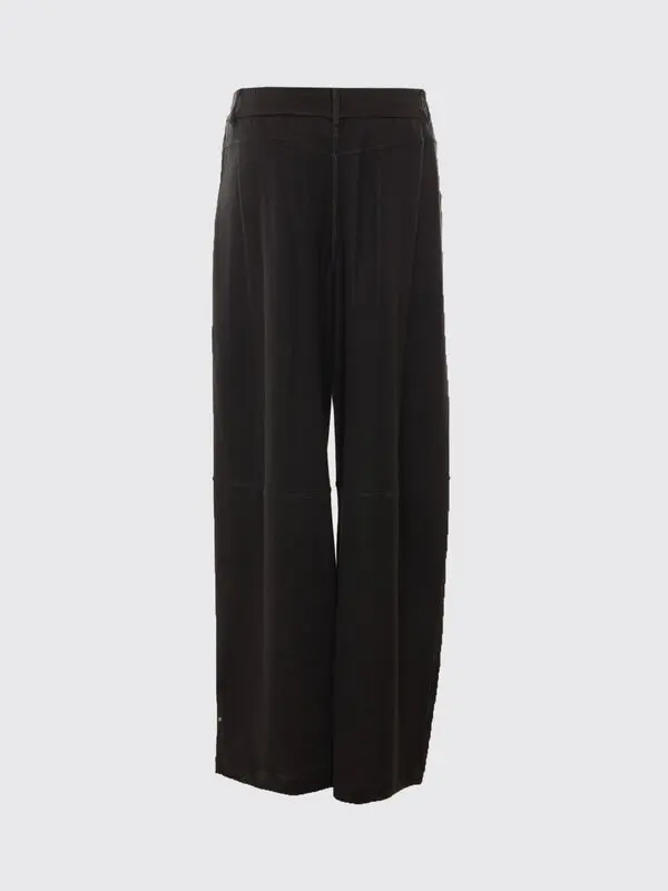Brunello Cucinelli Wide-leg Cotton And Silk Blend Trousers With Pleats