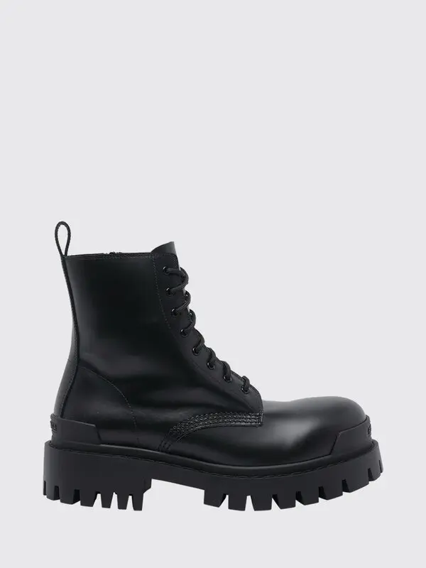 Balenciaga Combat Boots - Black