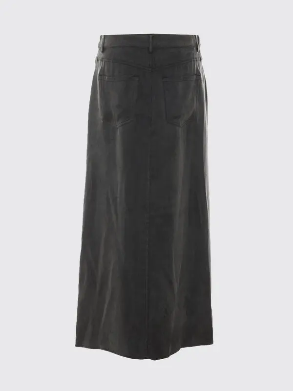 Pinko A-line Midi Skirt With Button Detail