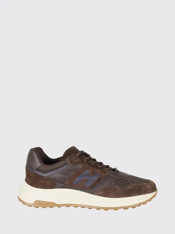 Hogan H" Logo Sneakers - Brown