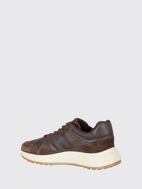 Hogan H" Logo Sneakers - Brown