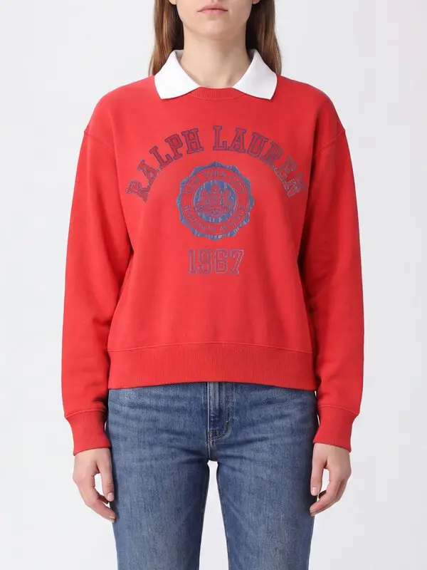Polo Ralph Lauren Sweatshirt With Contrast Collar