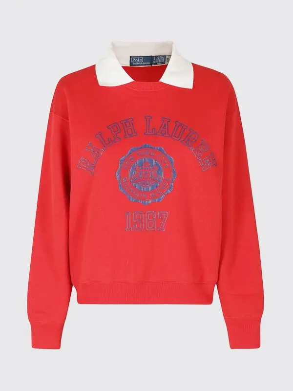 Polo Ralph Lauren Sweatshirt With Contrast Collar