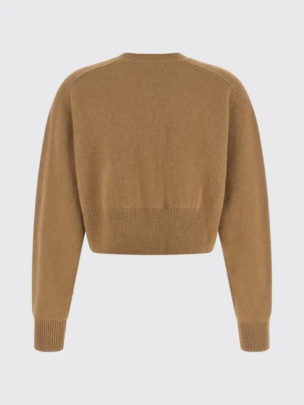 Elisabetta Franchi Cropped Wool And Cashmere Blend Cardigan - Brown