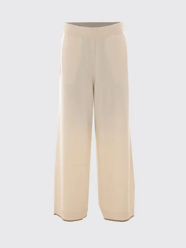 Brunello Cucinelli Wide-leg Knit Cashmere Trousers
