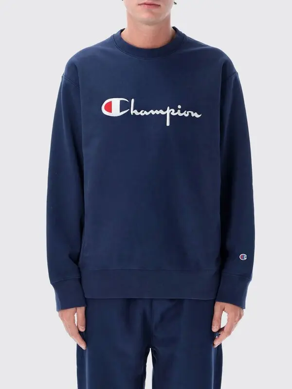 Champion Cotton Sweatshirt - Blue