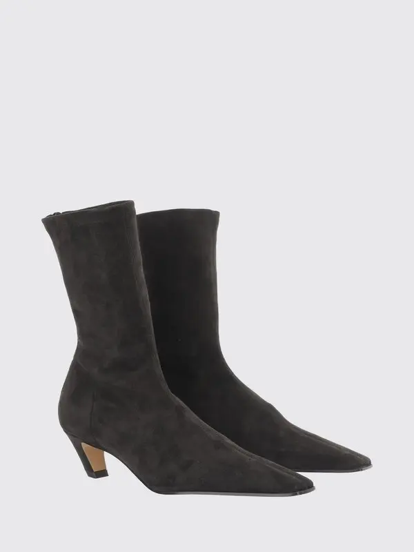 Khaite Arizona Suede Ankle Boots