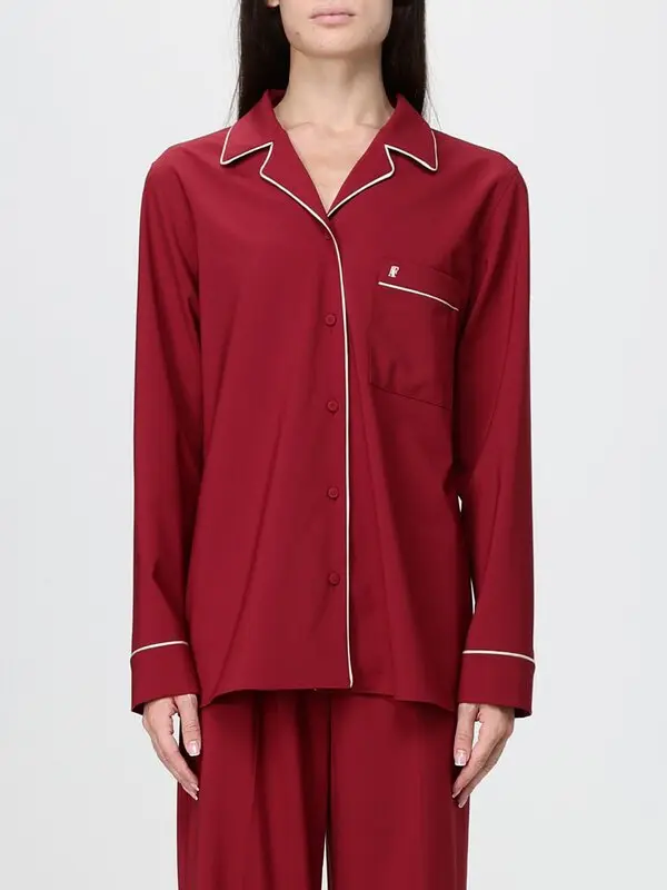 Alberta Ferretti Classic Collar Shirt - Red