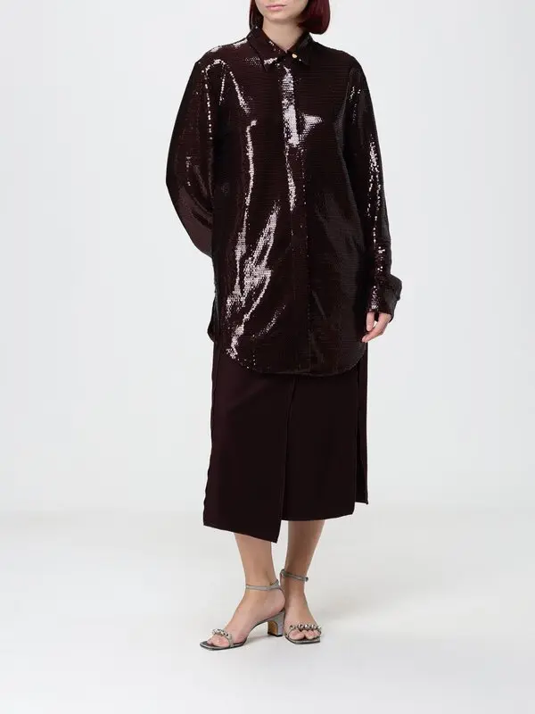 Alberta Ferretti Sequin Embellished Shirt